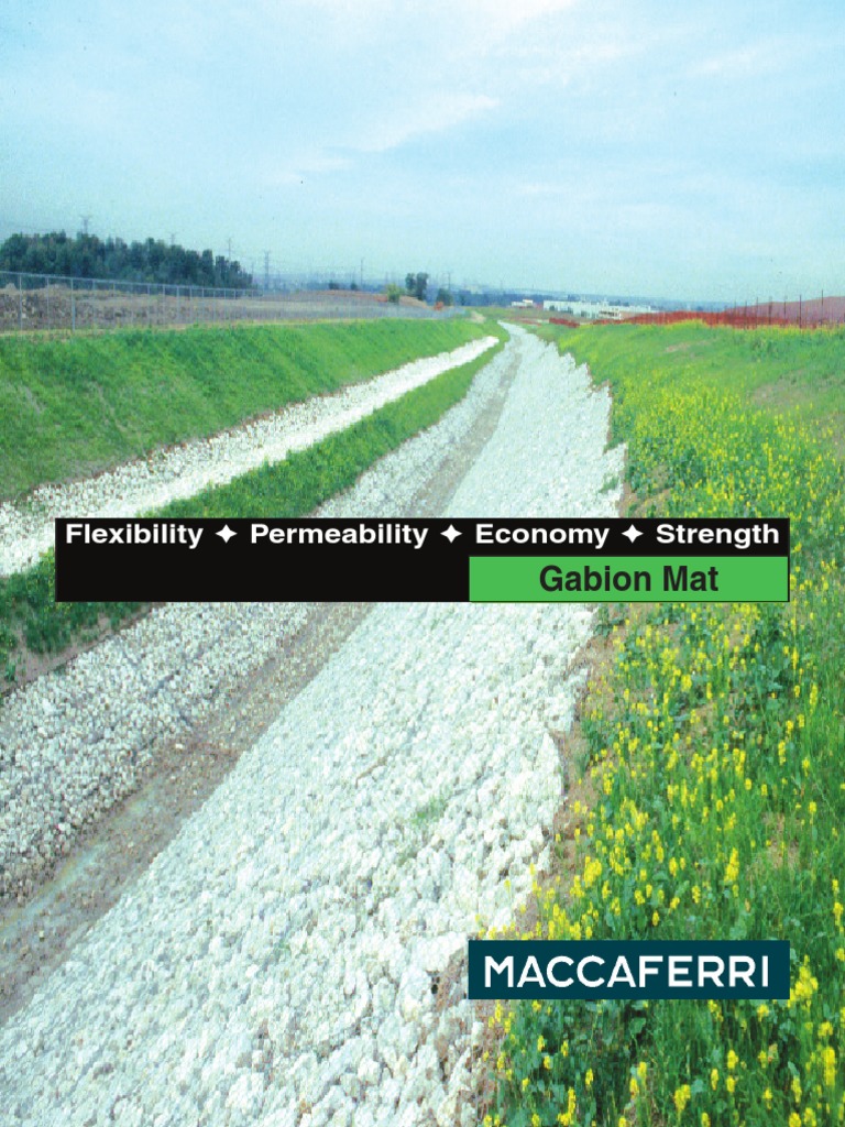 Flexible, Permeable Erosion Control: Introducing Gabion Mats for ...