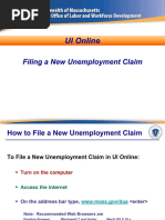 UI 6A Confirmation of Unemployment Status | PDF