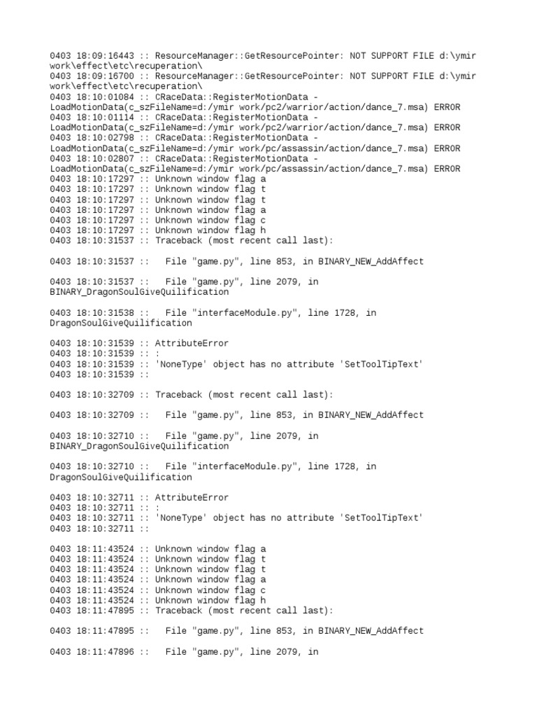 Syserr | PDF | Information Technology Management | Operating System Families