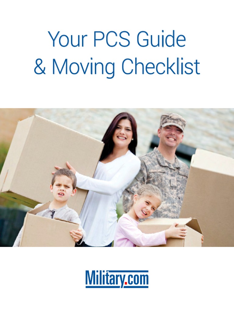 Your PCS Guide & Moving Checklist | PDF | Business