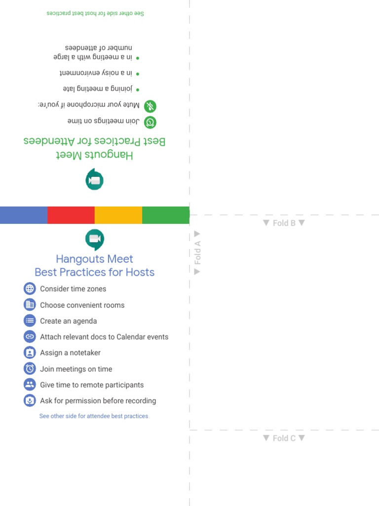 Hangouts Meet Best Practices Guide | PDF