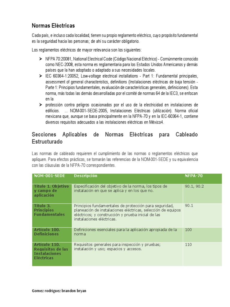 Cedulas de Cableado de Instalaciones Electricas | PDF | Electricidad | Electromagnetismo