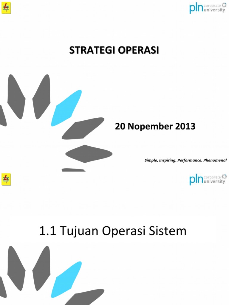 12 Strategi Operasi | PDF
