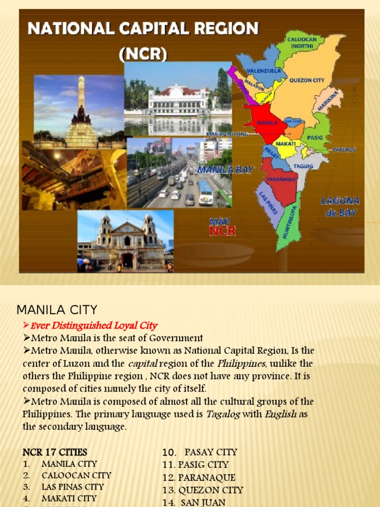 NCR | PDF | Metro Manila | Philippines
