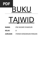 Hukum Tajwid Lengkap Dan Mudah | PDF