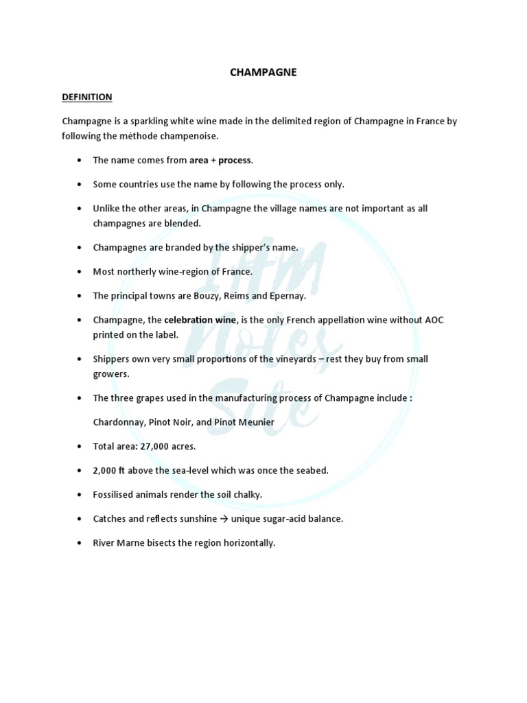 12 Champagne | PDF | Champagne | Food Science