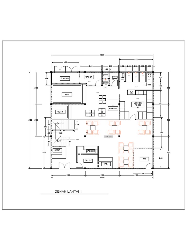 Denah Spa PDF | PDF | Bathing | Leisure Activities