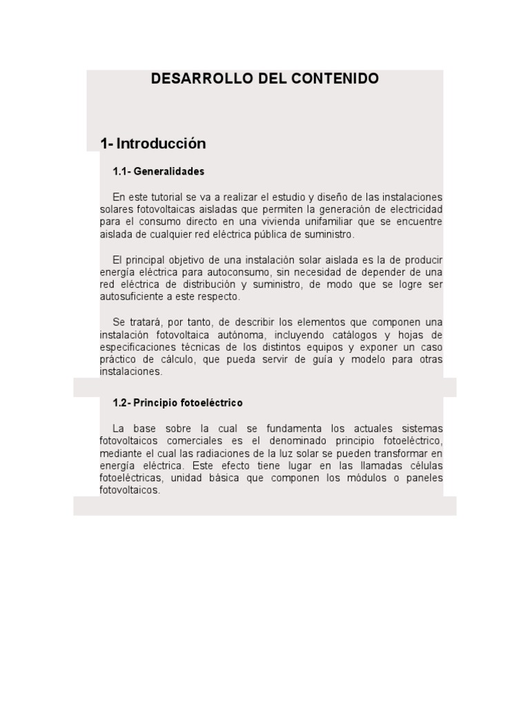 Tutorial Energia Solar | PDF | Fotovoltaica | Panel solar