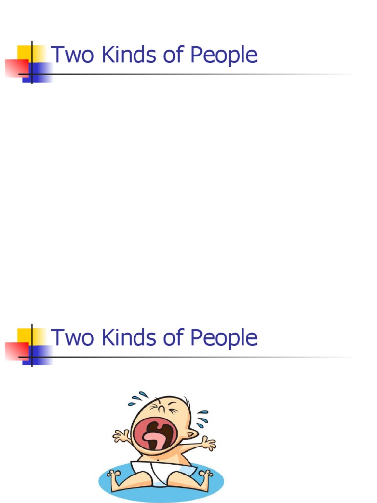 Two Kinds of People | PDF | Lean Manufacturing | Joint Commission