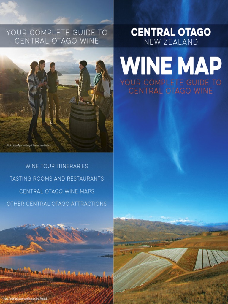 COWA - Wine Map Folded DL Booklet 2019 PDF | PDF | Winery | Wine