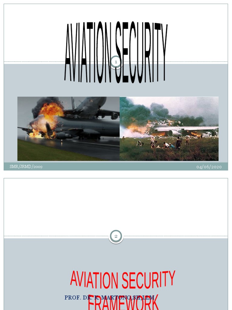 Aviation Security | PDF | Aircraft Hijackings | Crime & Violence