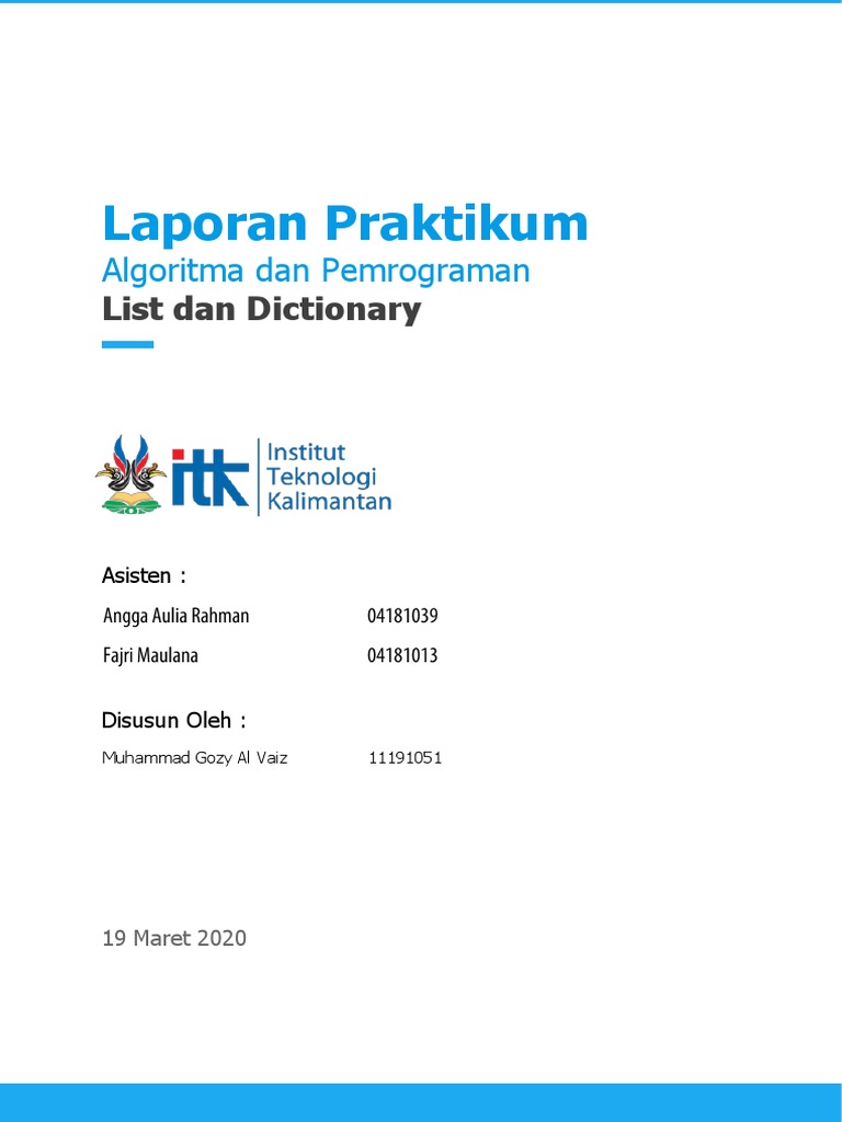 Panduan Lengkap Dictionary dan List Python | PDF | Komputer