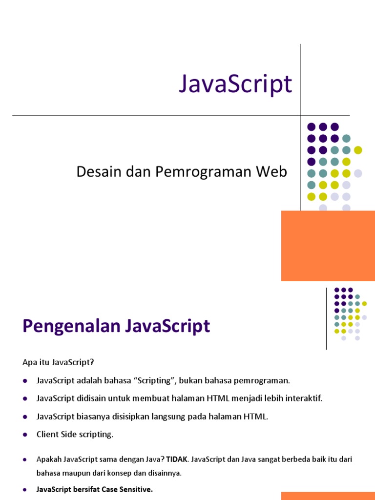 Pertemuan 5 Javascript PDF | PDF