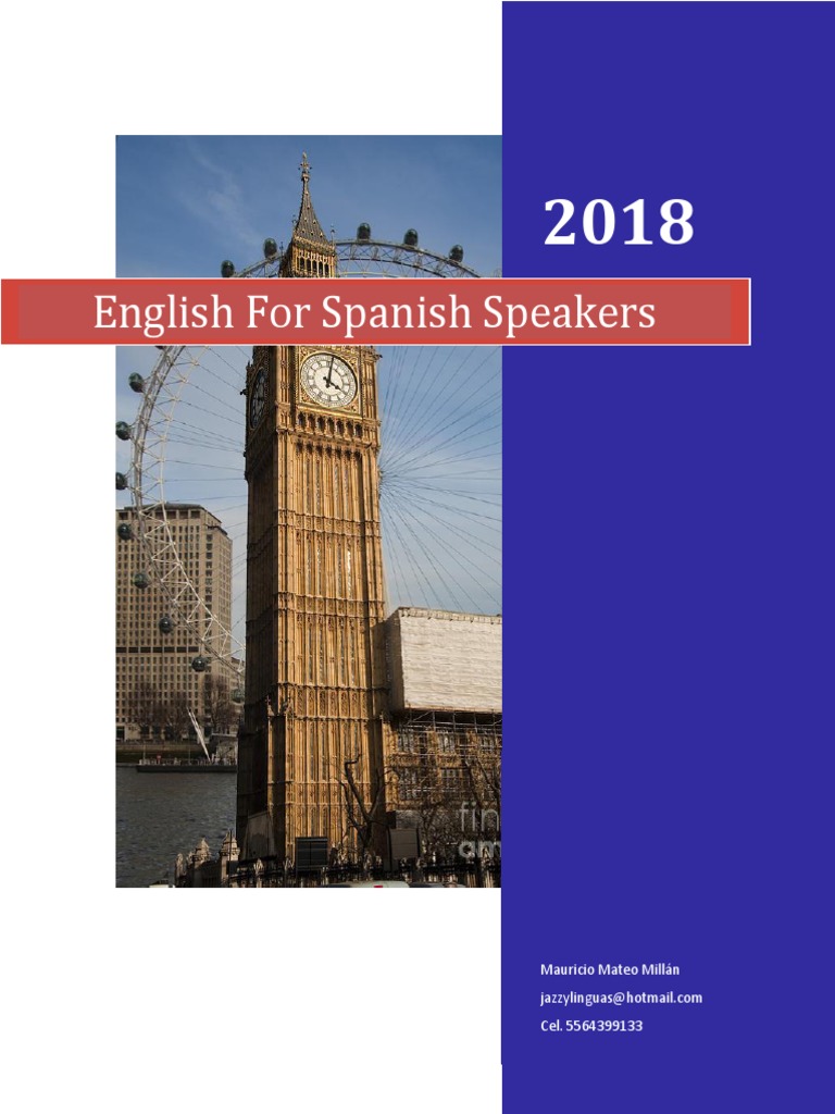 English For Spanish Speakers | PDF | English Language | Verb