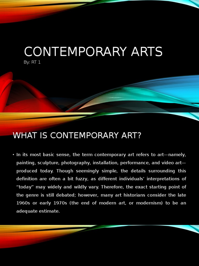 Contemporary Art Movements and Styles: A Survey of Pop Art, Op Art ...