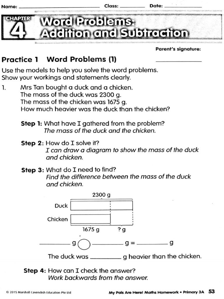 Year4 Homework Chapter4 | PDF