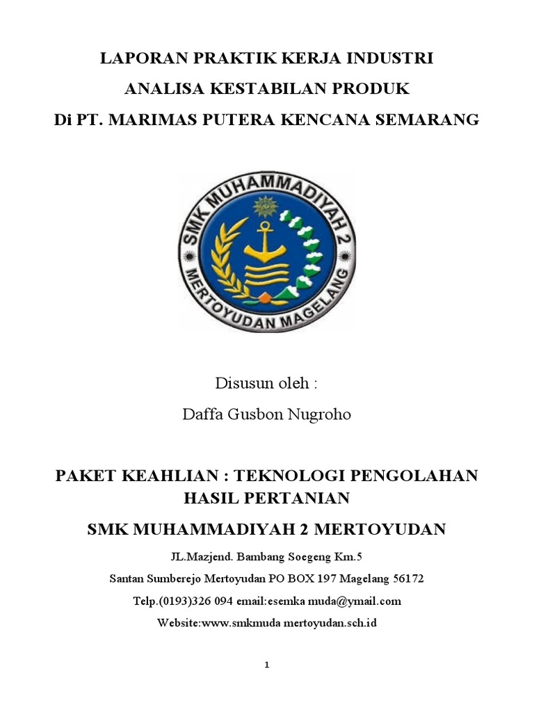 Lap Prakerin Daffa G N | PDF