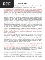 Anodizing Common Defects | PDF | Corrosion | Metals