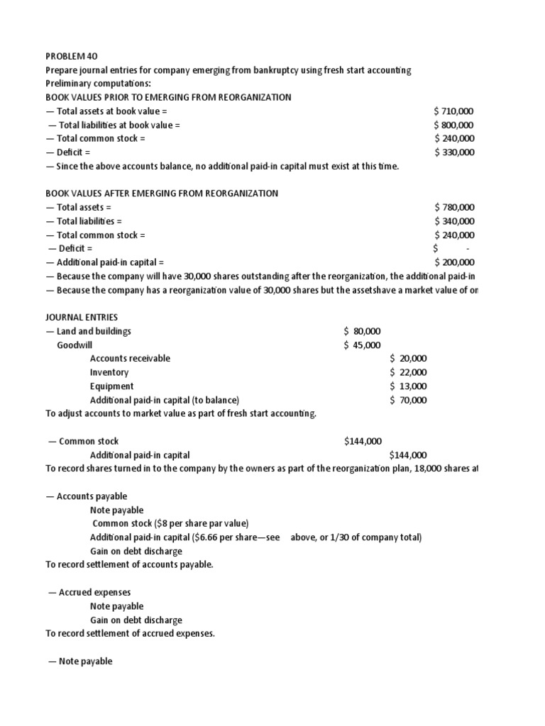 Chapter 13. | PDF | Book Value | Capital Surplus