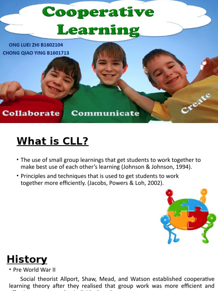 Cooperative - Language - Learning - Presentation 2 | PDF | Second ...