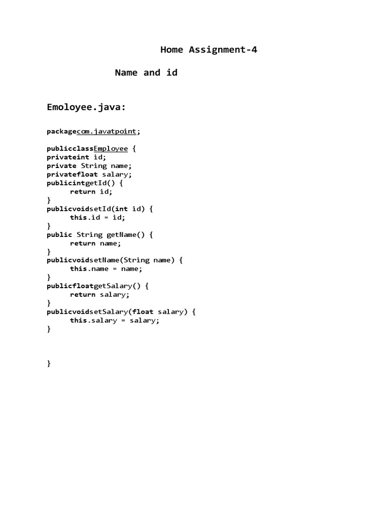EP Home Assignment-4 | PDF | Xml | Web Standards