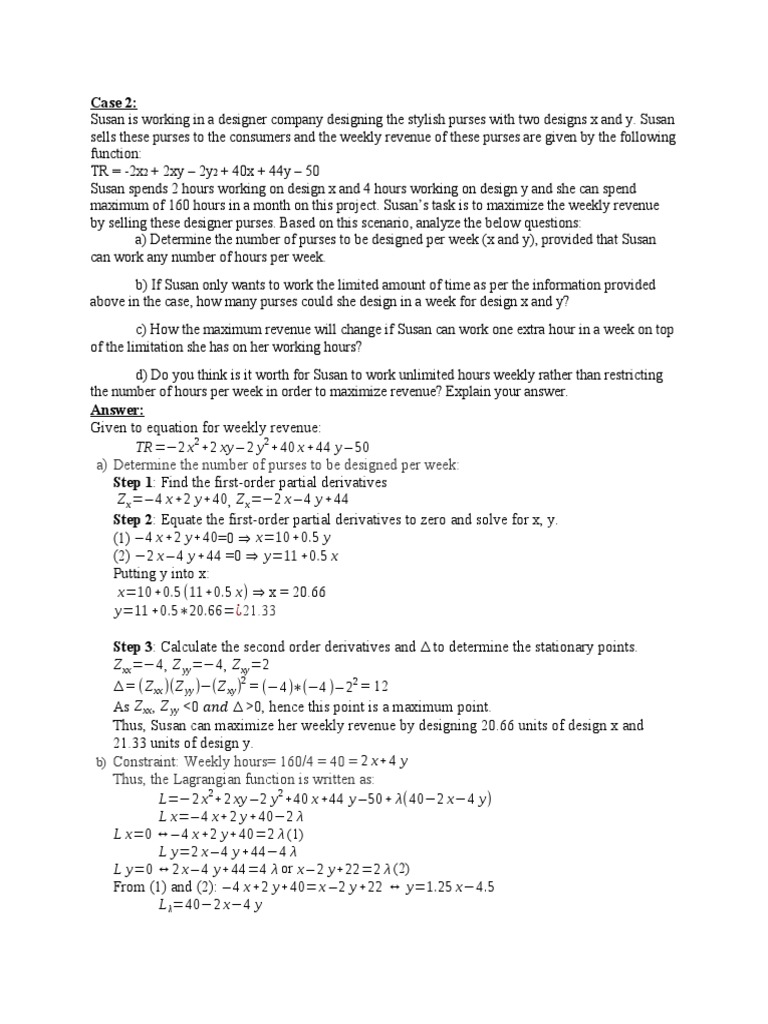 ECON Quantitative Analysis | PDF | Equations | Mathematical Concepts