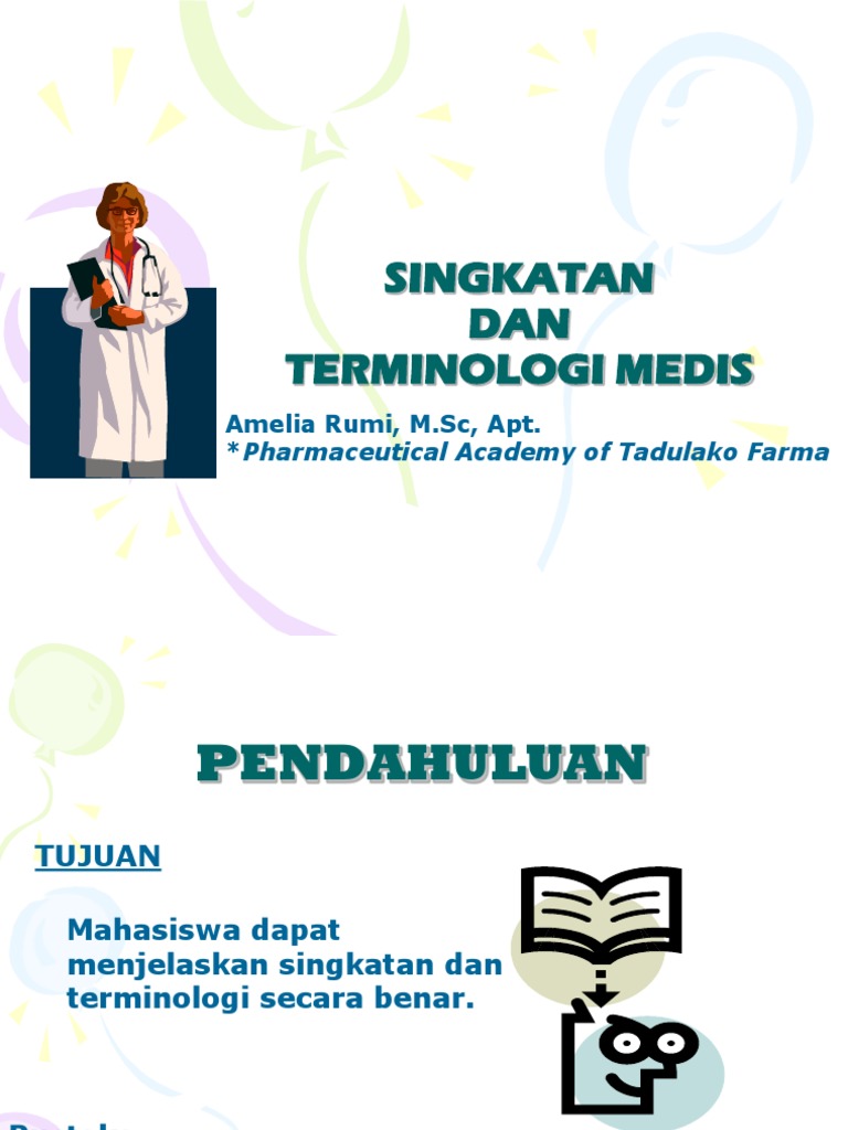 Singkatan & Terminologi Medis PDF | PDF