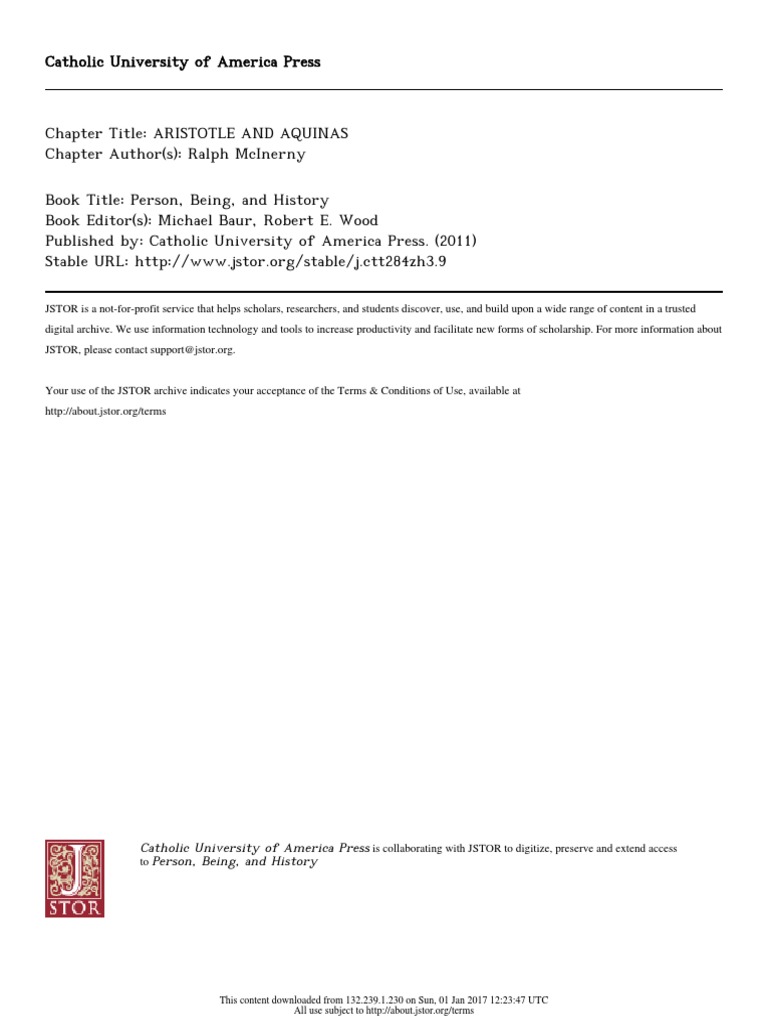###Ralph McInerny - ARISTOTLE AND AQUINAS | PDF | Aristotle | Thomas ... ###Ralph McInerny - ARISTOTLE AND AQUINAS | PDF | Aristotle | Thomas ...