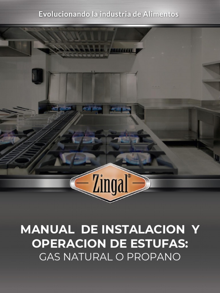 Linea Coccion Manual de Estufas | PDF | Combustibles | Agua