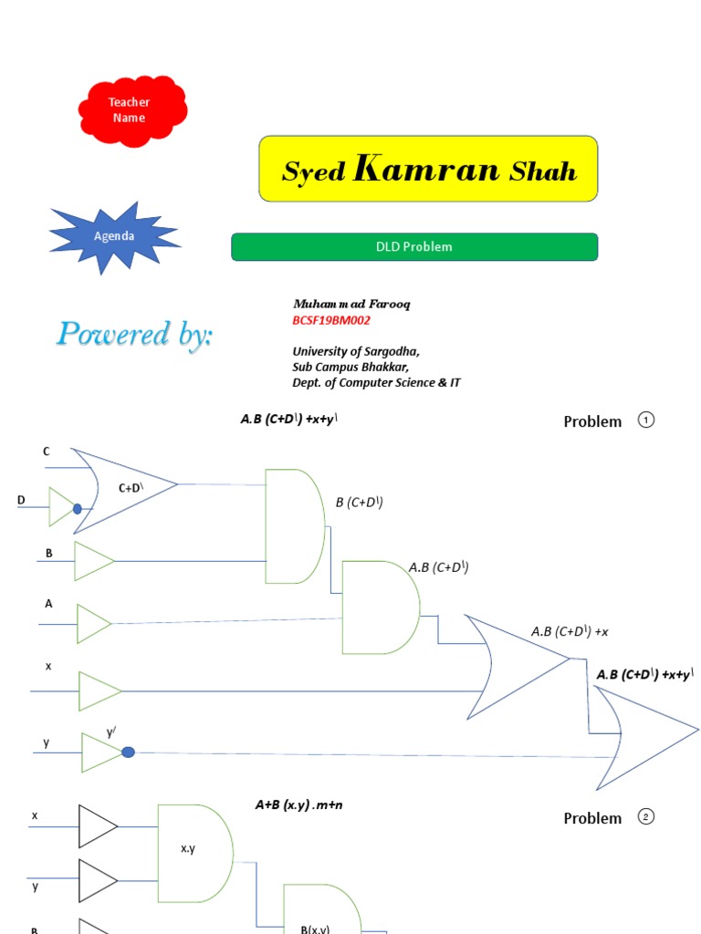 DLD Exercise 01 | PDF | Mathematics Of Computing | Electrical Circuits