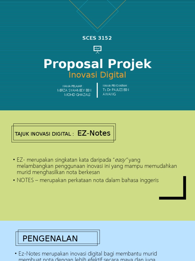 Proposal Projek | PDF