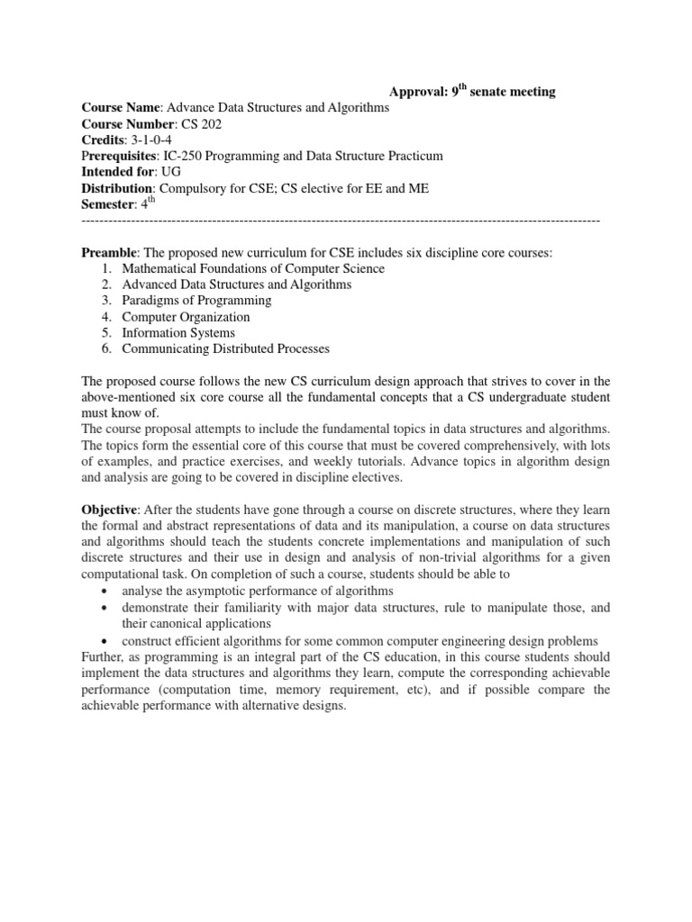 CS202 | PDF | Theoretical Computer Science | Algorithms