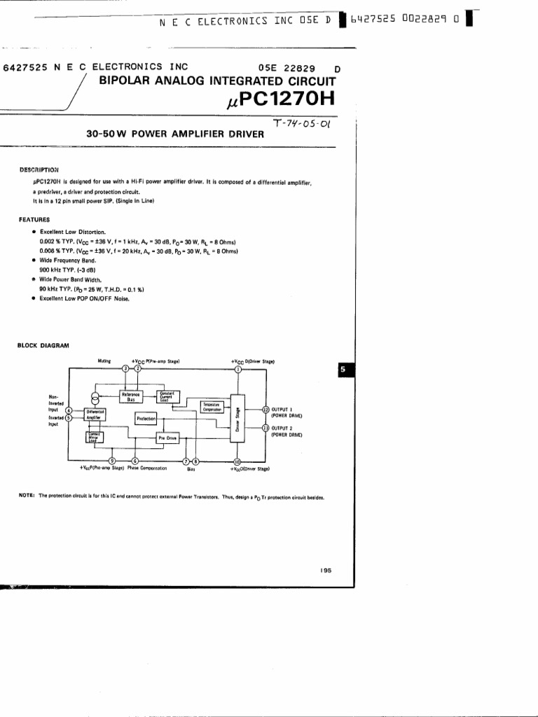 Upc 1270 H | PDF