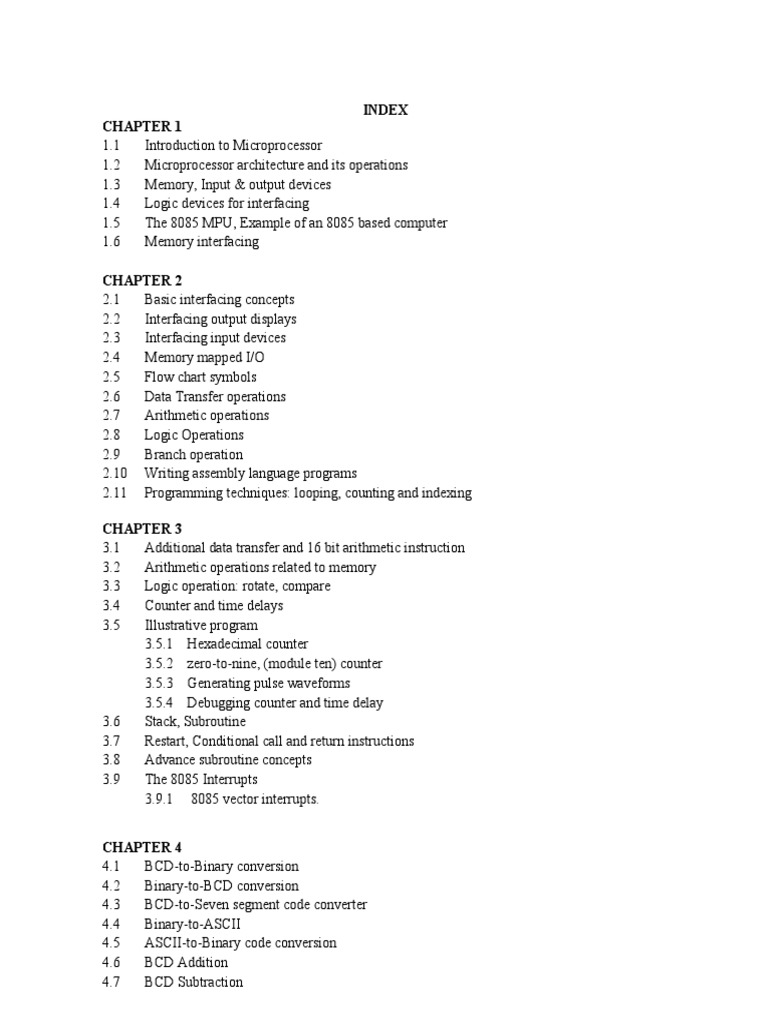 Microprocessor Notes PDF | PDF | Microprocessor | Central Processing Unit