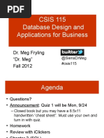 CSEC-IT-Data Base Presentation | PDF | Databases | Information Retrieval