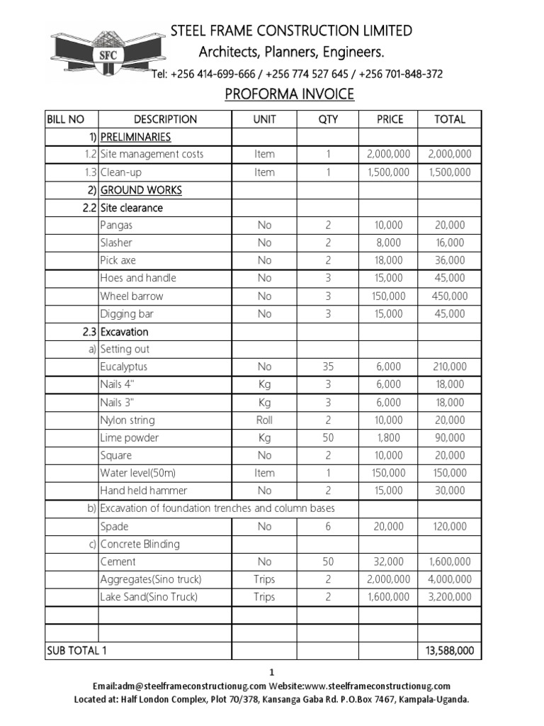 Steel Frame Construction Limited Architects, Planners, Engineers ...
