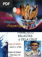 Notable Filipino Playwrights in English | PDF | Philippines | Poetry
