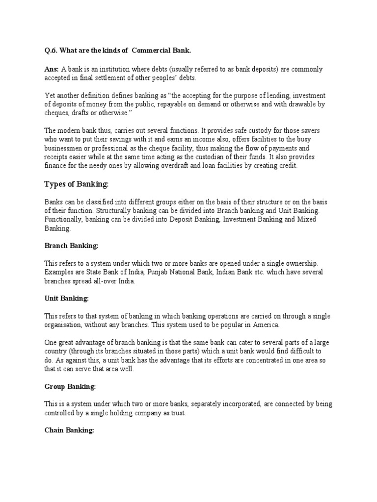 Assignments - Banking Operation (Internal) | PDF | Deposit Account | Banks