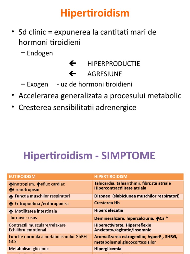 5 Hipertiroidie | PDF