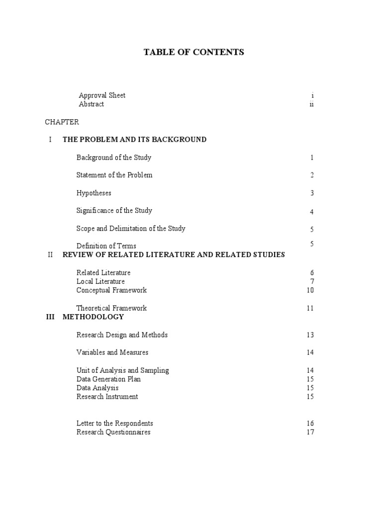 The Problem and Its Background | PDF