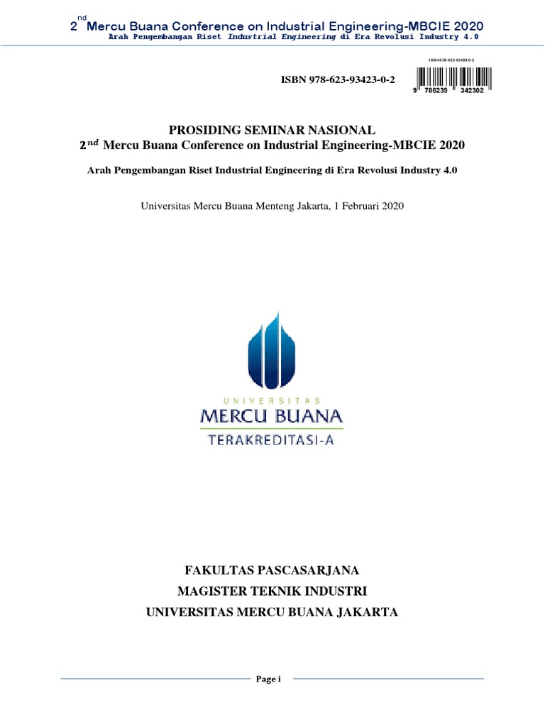 Prosiding Mercu Buana PDF | PDF | Seni