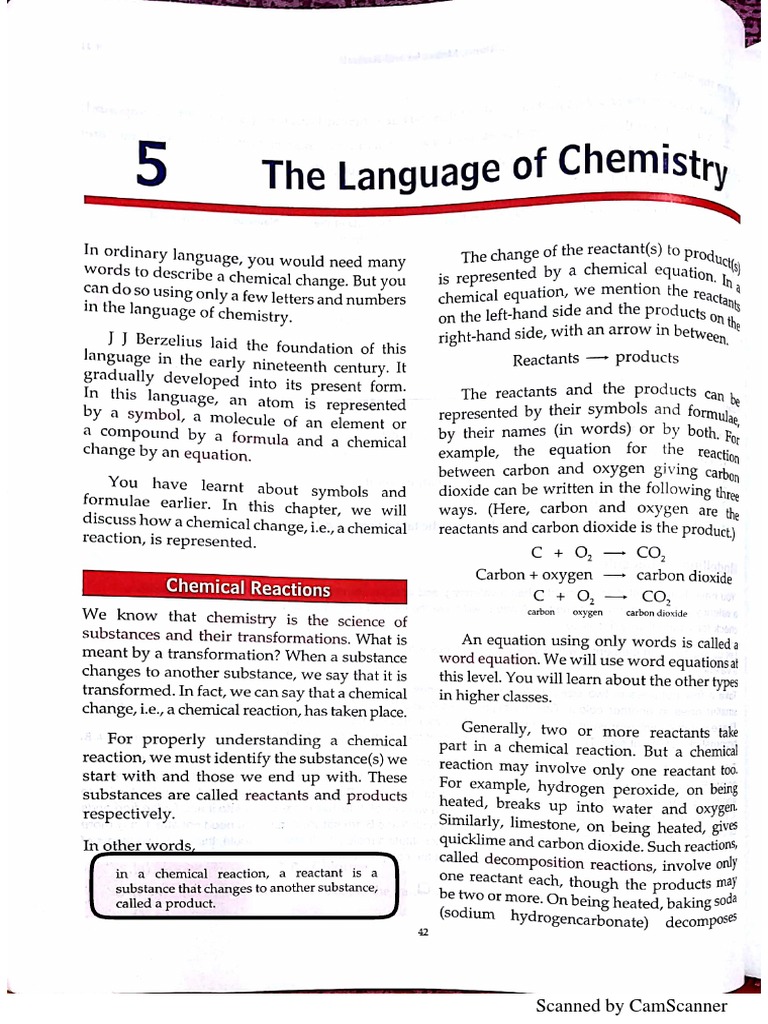 Chem7 ch5 | PDF