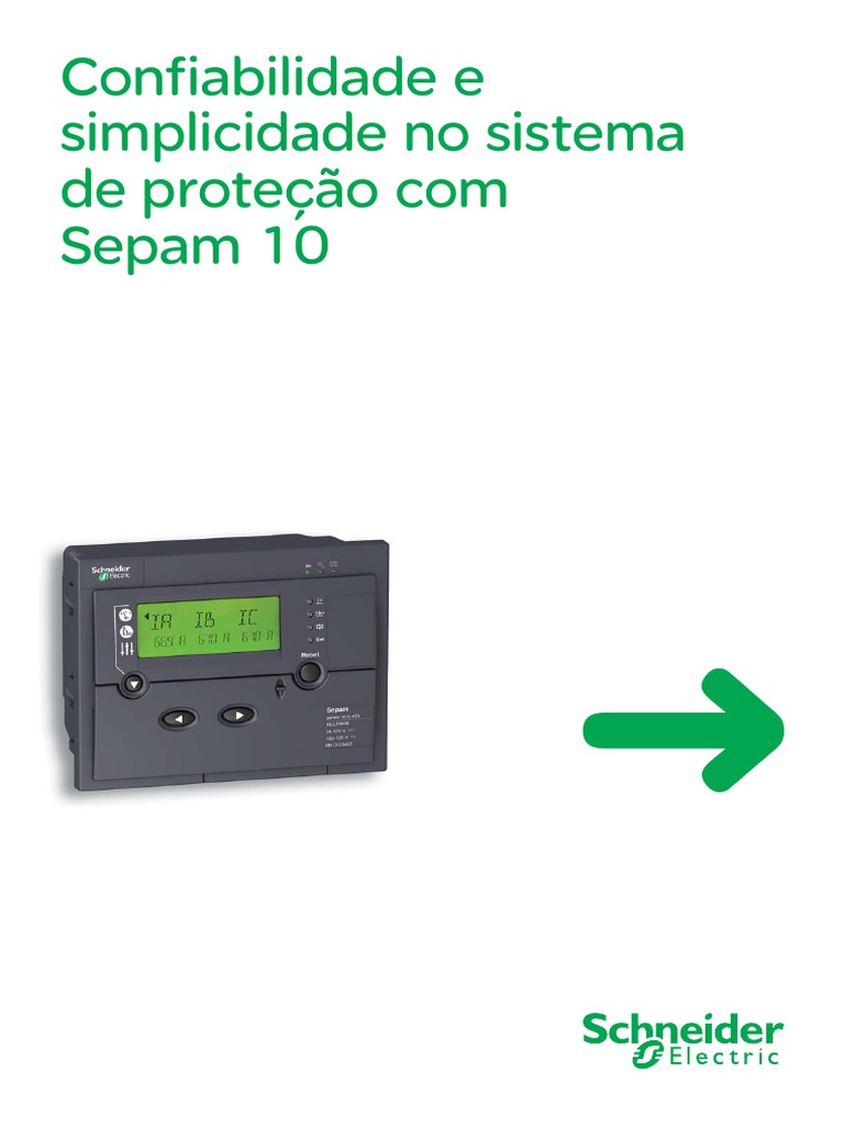 Sepam 10 PDF | PDF | Relé | Quantidades físicas