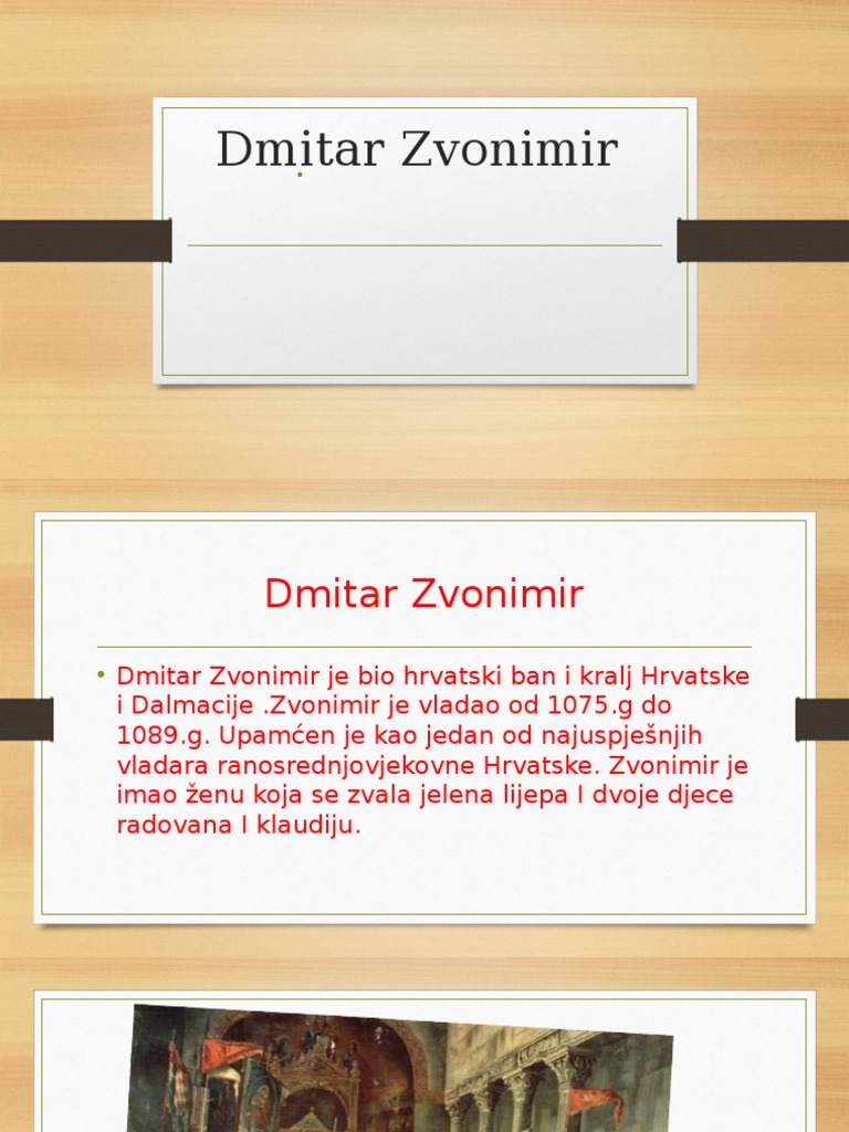 Dmitar Zvonimir | PDF