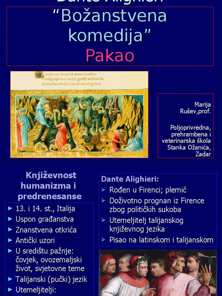 Dante Pakao | PDF