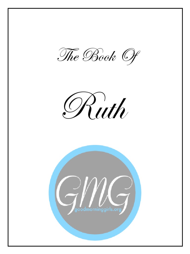 The Book of | PDF | Book Of Ruth | Ruth (Biblical Figure)