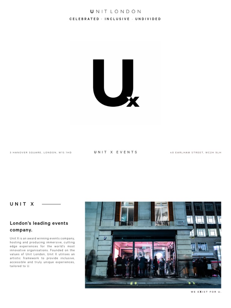 Unit X Events Deck | PDF