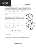 Math Kangaroo Practice Problems (Grades 1-8) | PDF | Geometry ...