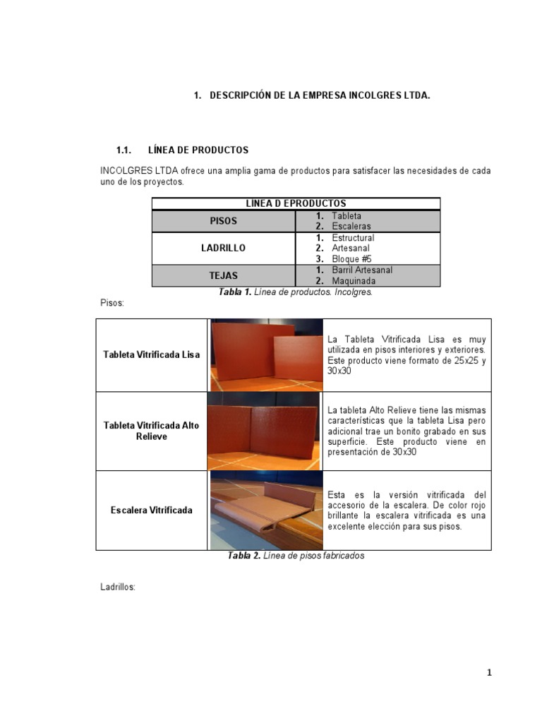 Proceso de Producción Del Ladrillo Perforado | PDF | Gestión de la ...