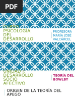 John Bowlby | PDF | Teoría de apego | Ciencias del comportamiento